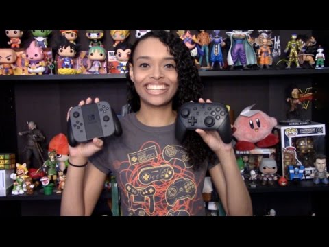Nintendo Switch Pro Controller Comparison! (Joycon Grip, WII U, PS4 ...