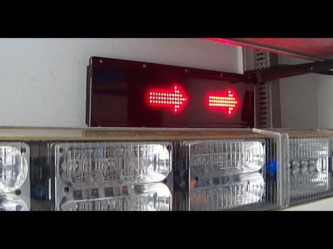 #11 Honac modiforce full LED matrix controller Police Politie - YouTube