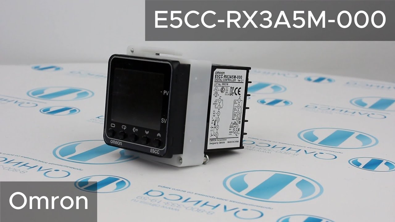 E5CC-RX3A5M-000 Omron - Олниса - YouTube