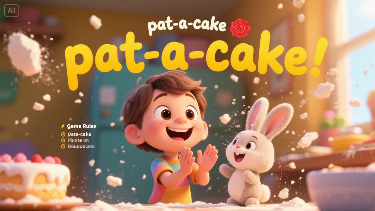 Pat-A-Cake – Bake With Me Today! | Classic Baking Rhyme with a Tasty ...