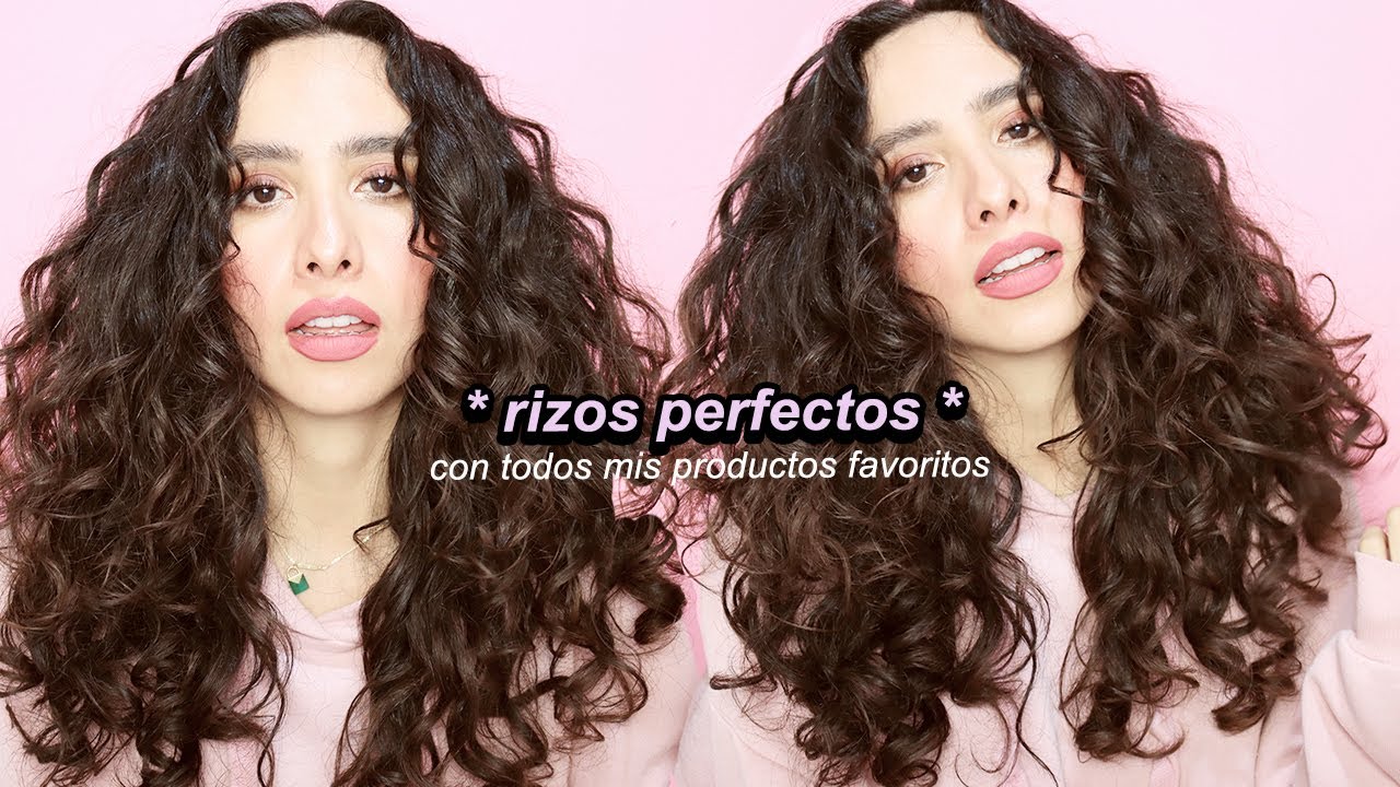 Rutina RIZOS PERFECTOS con mis FAVORITOS del momento! 💜 *rizos 2B - 2C ...