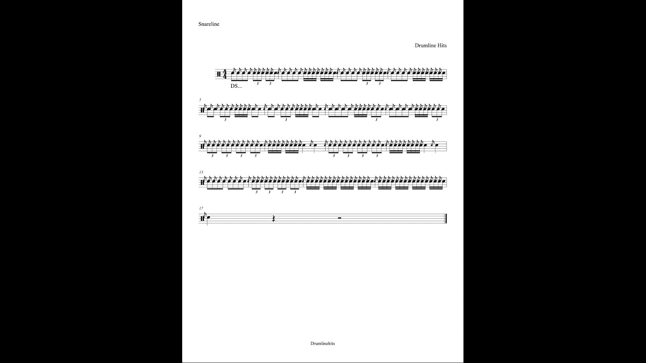 Double Stops/Flat Flam Exercise - YouTube