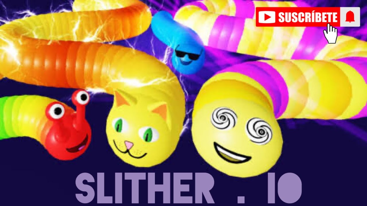 Jugando Slither .io Roblox - YouTube