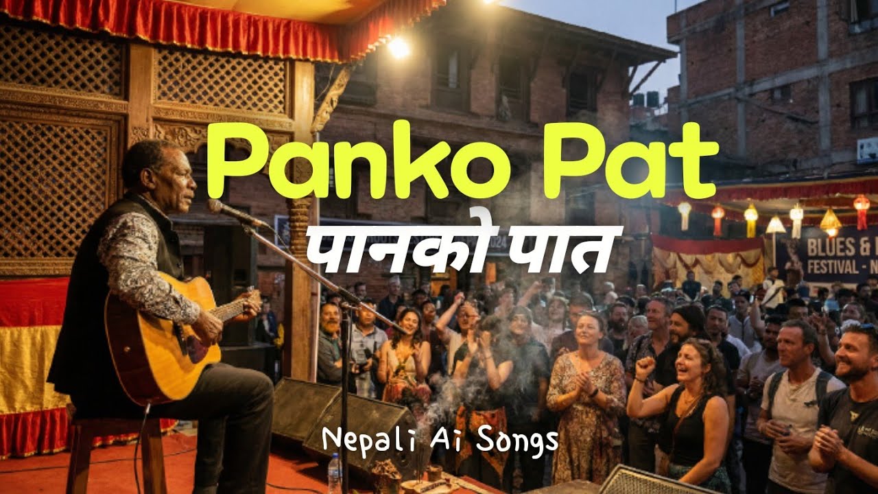 पानको पात | Panko Pat | Nepali Old Song | Nepali Blues Cover | AI Cover ...