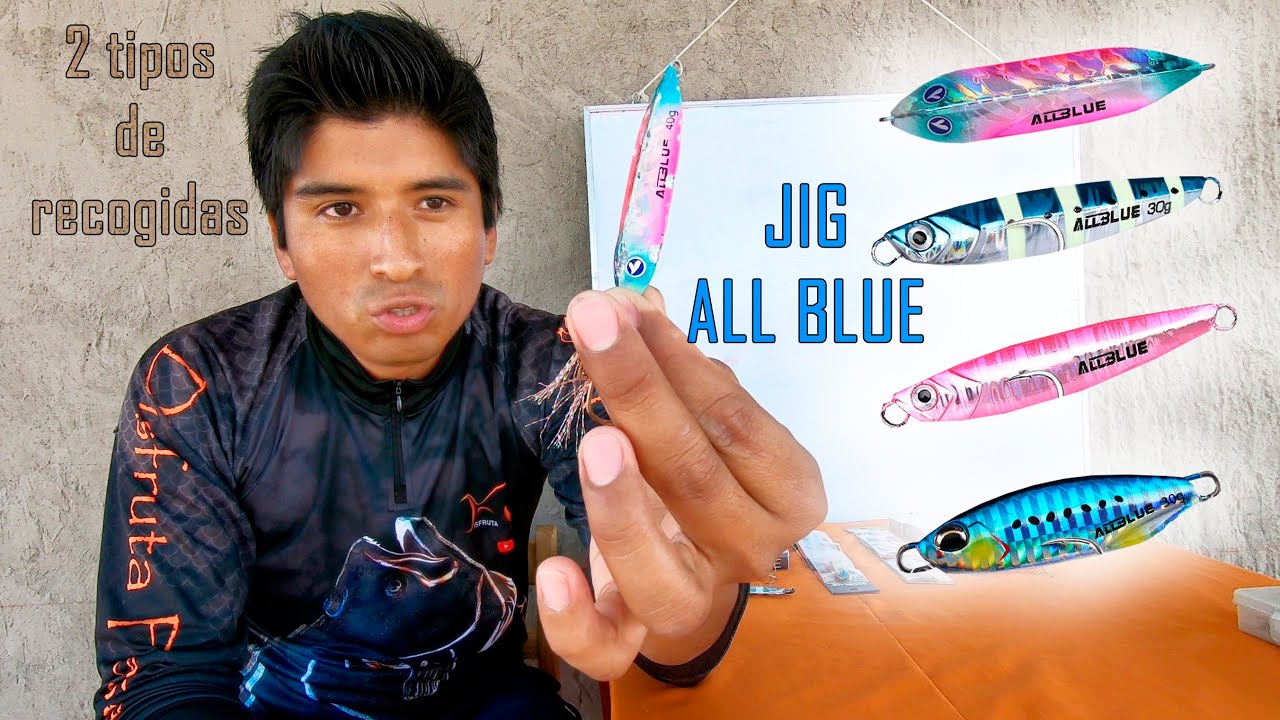 Jig All Blue y las dos maneras de recogerlo - YouTube