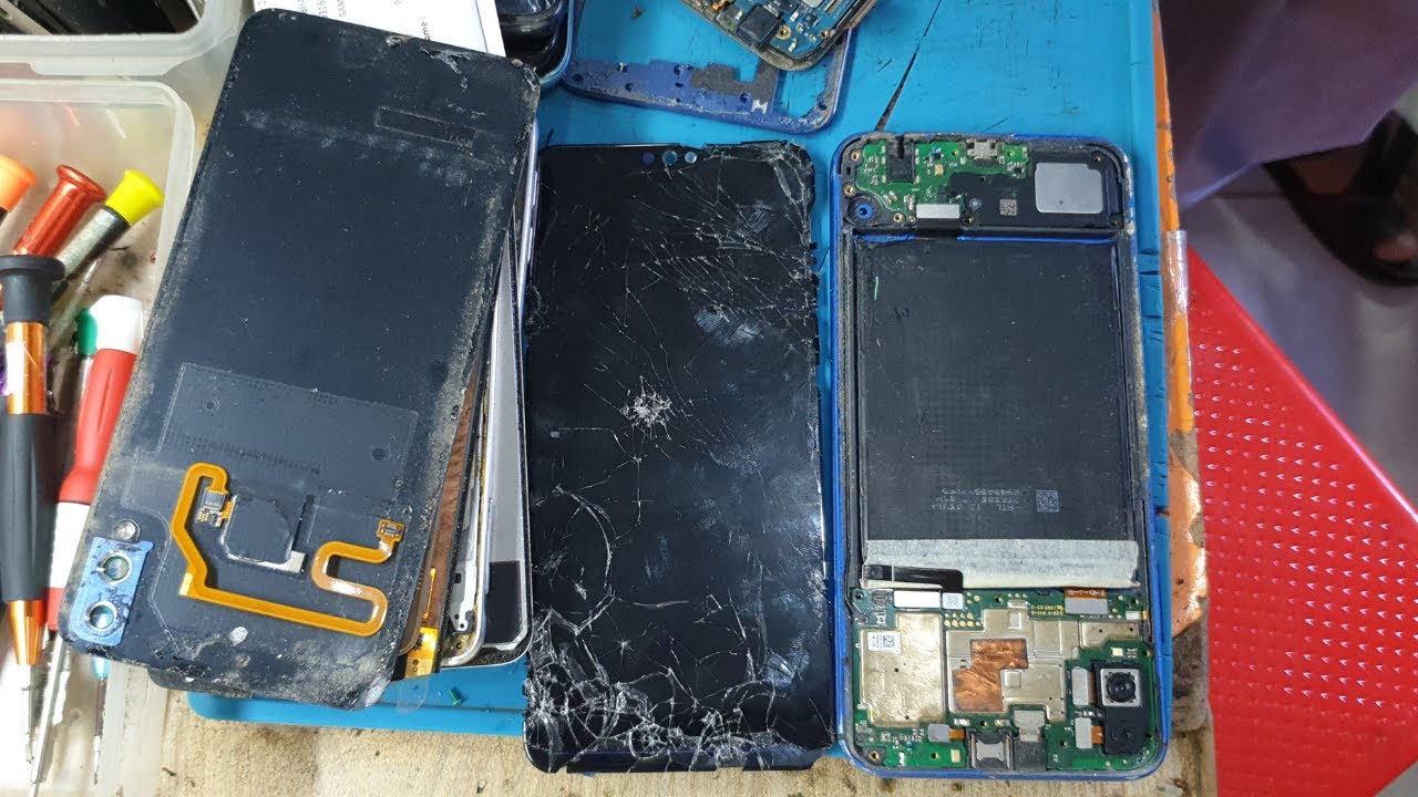 How to Replace the Huawei Broken Screen - Restoration Destroyed Screen ...