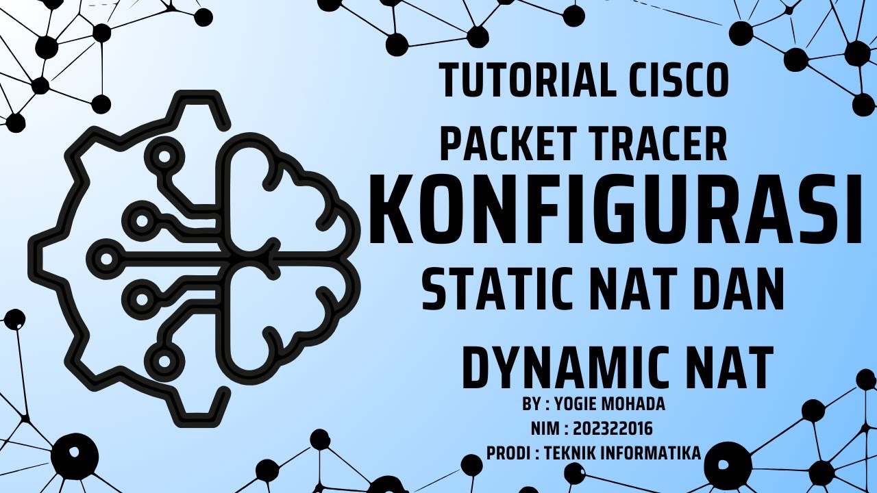 TUTORIAL STATIC NAT DAN DYNAMIC NAT DI APLIKASI CISCO PACKET TRACER ...
