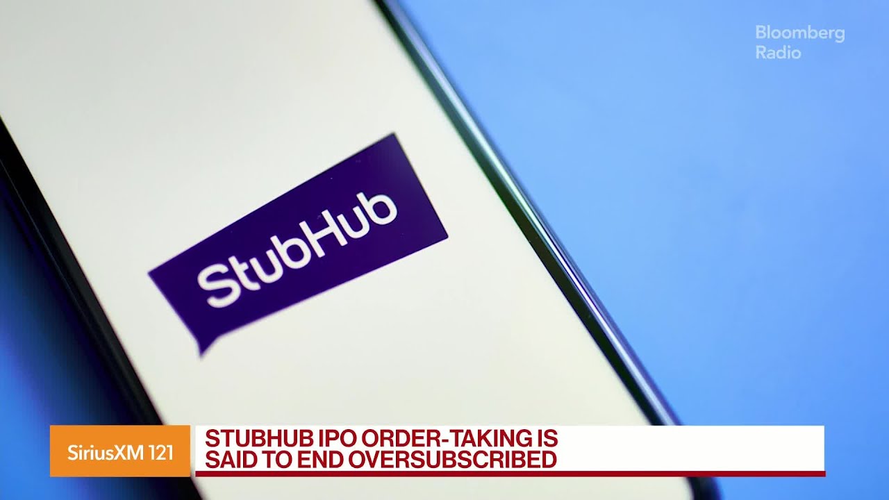 StubHub IPO Order-Taking Is Said to End Oversubscribed - YouTube