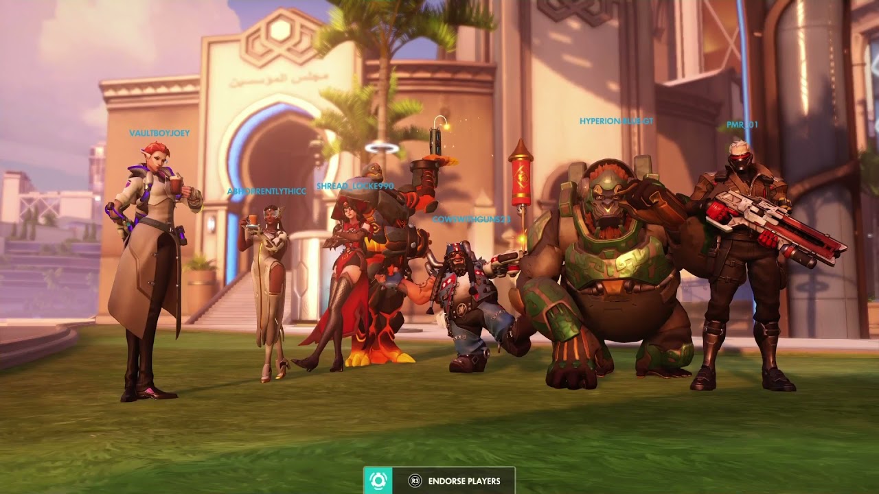 Overwatch: Ancient Bronze Winston - Capture the Flag gameplay - YouTube