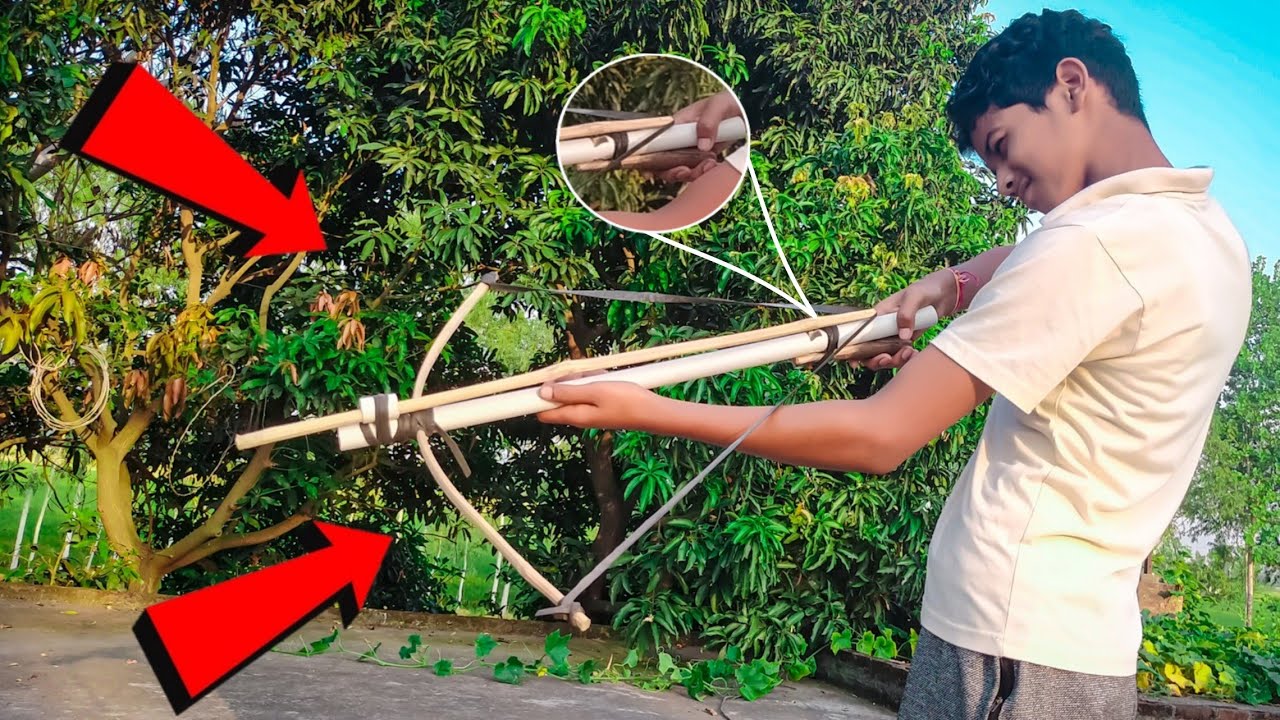 How to make Teer Dhanush at Home.|| As ke kartute. - YouTube