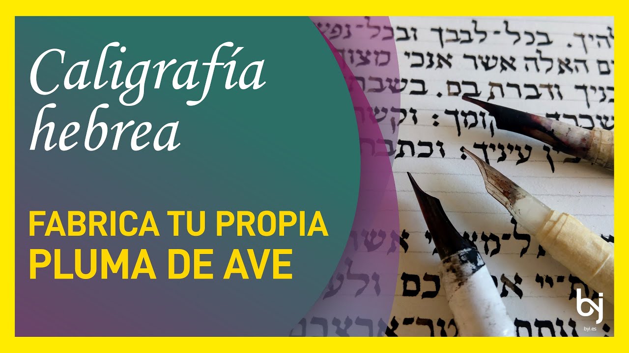 Fabrica tu propia pluma de ave para escritura medieval - YouTube