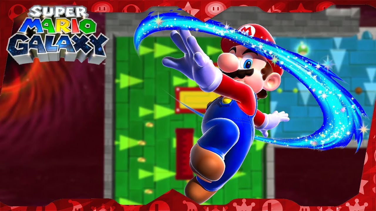 Super Mario Galaxy Walkthrough ᴴᴰ | Bowser's Dark Matter Plant (All ...
