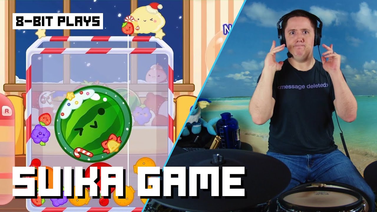 Can I Play Suika Game And Drum At The Same Time? - YouTube