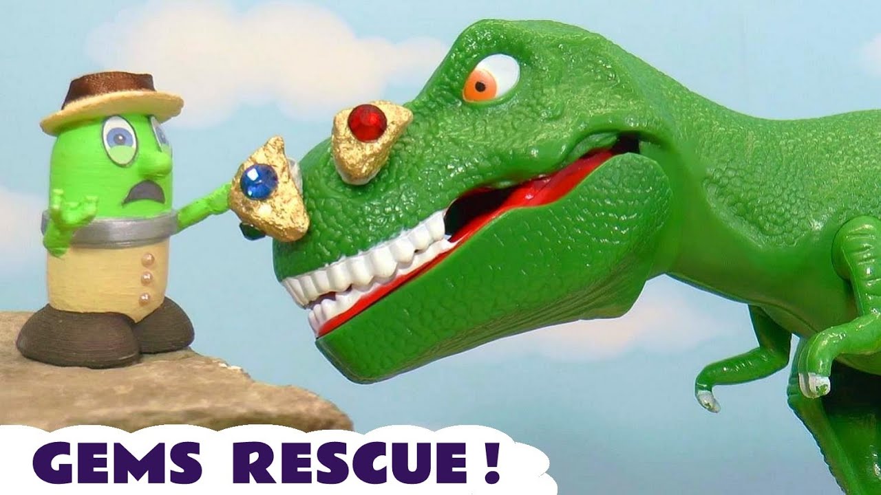 Funlings Dinosaurs Adventure With Explorer Funling - YouTube