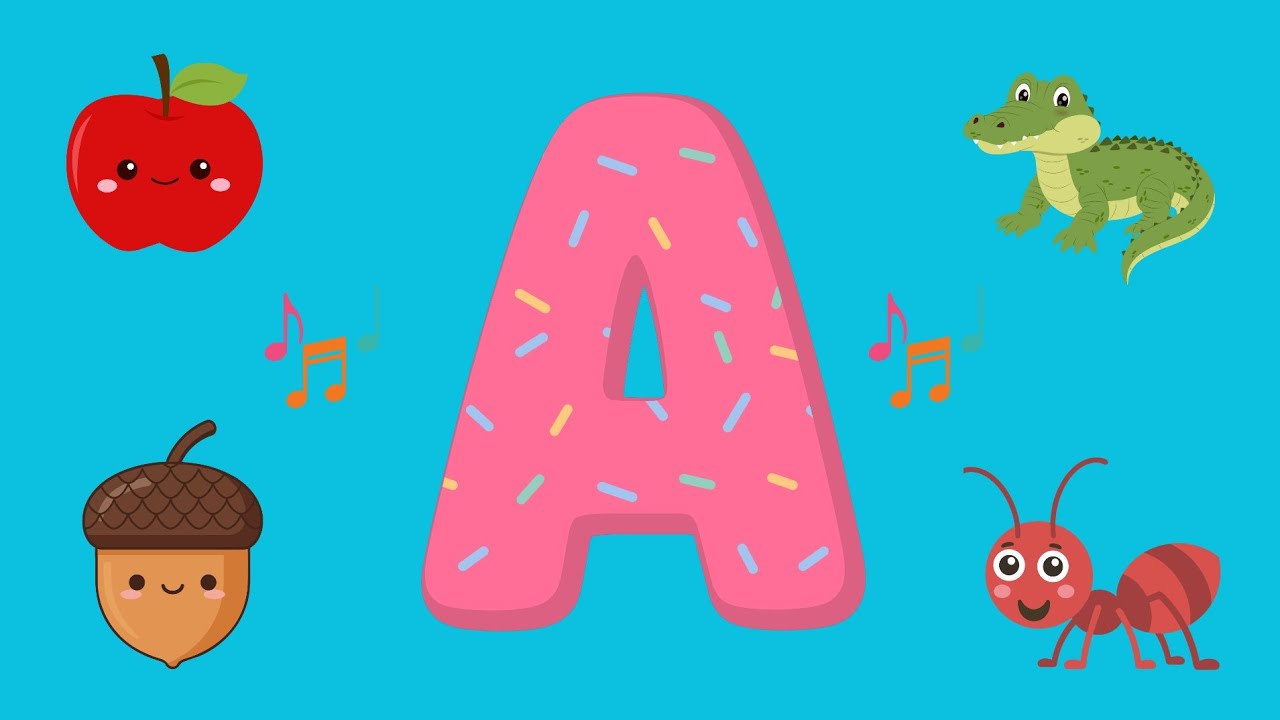 The Amazing letter A for Kids - YouTube