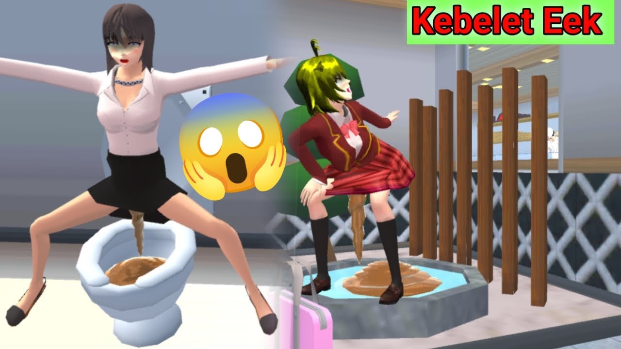 Karin Mencret Sembarangan Gara-gara Makan Sushi || Sakura School ...