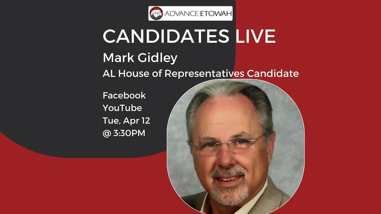 Discussion with AL House of Representatives Candidate Mark Gidley - YouTube
