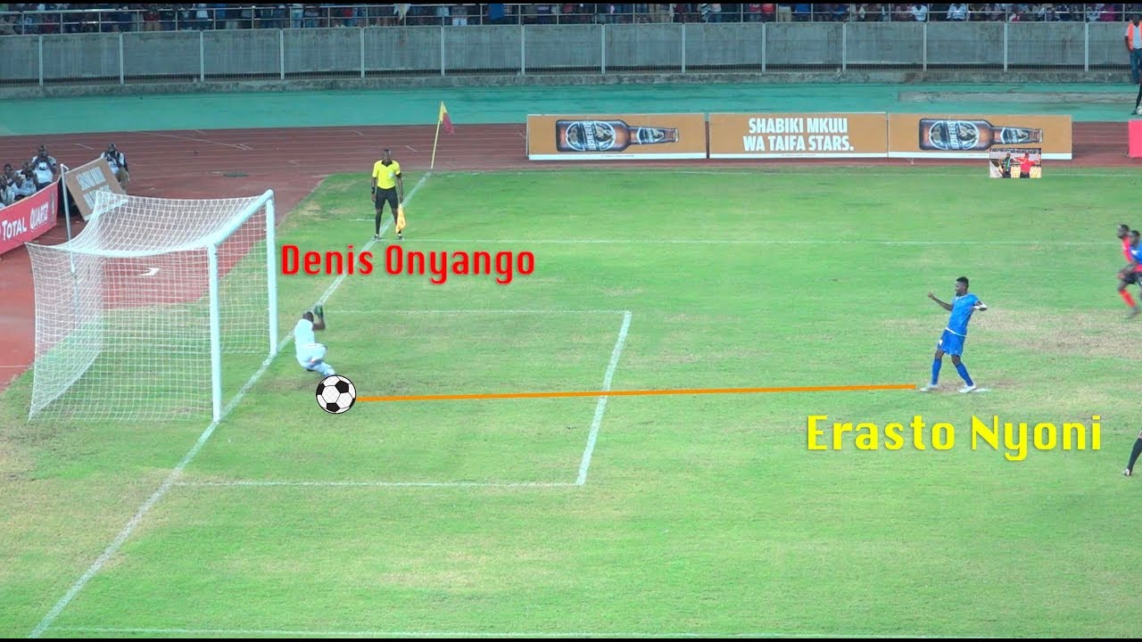 CHEKI PENALTI YA NYONI ILIVYOMTESA KIPA WA UGANDA - YouTube