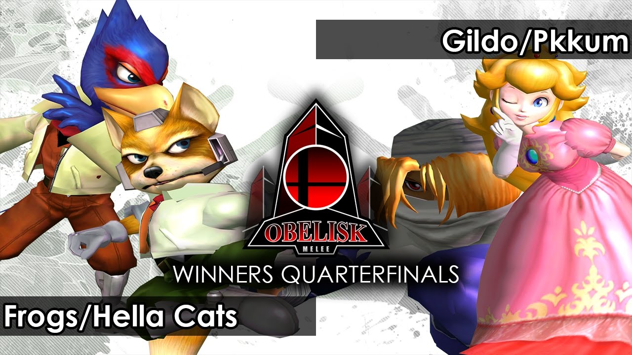 Melee: Frogs/Hella Cats V Gildo/Pkkum - Obelisk 50 Tournament SSBM - YouTube