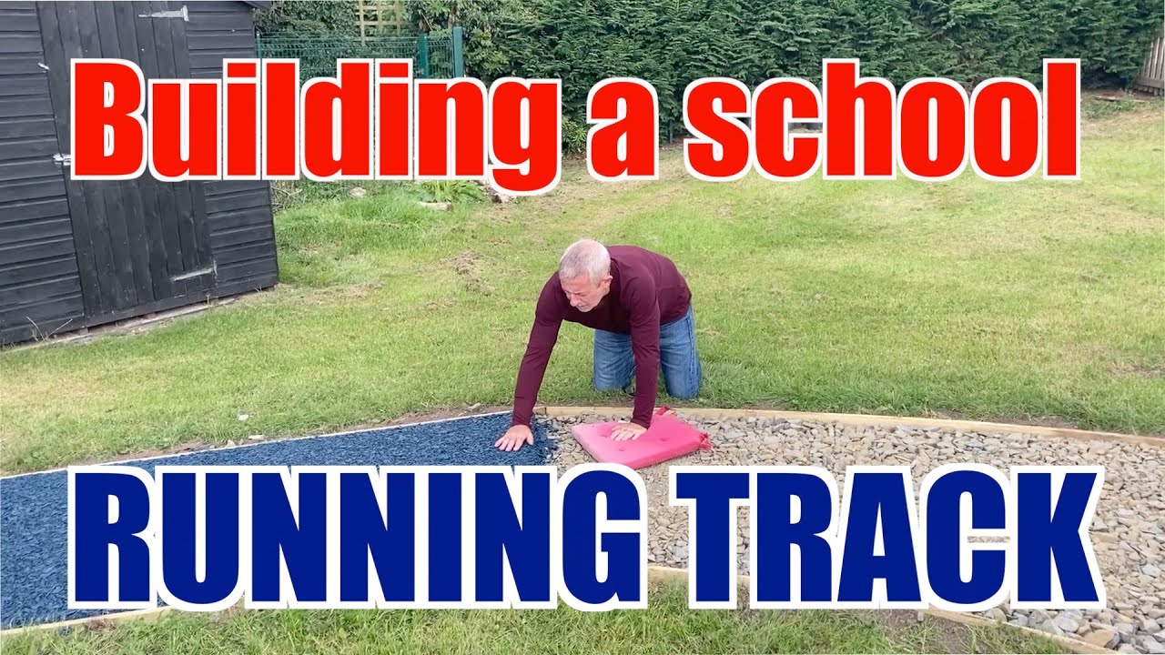 Building a School Running Track For Children To Run The Daily Mile ...