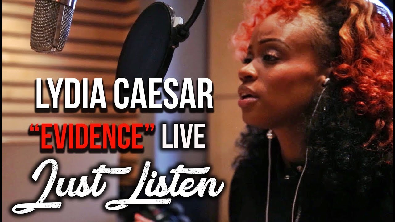 Lydia Caesar LIVE in Studio Performing "Evidence" (Just Listen) - YouTube