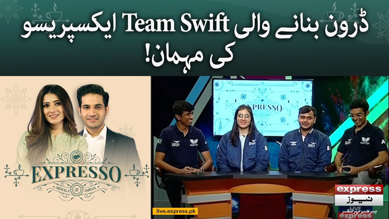Guest of Drone Maker Team Swift Expresso! | Expresso Mahman | Expresso ...