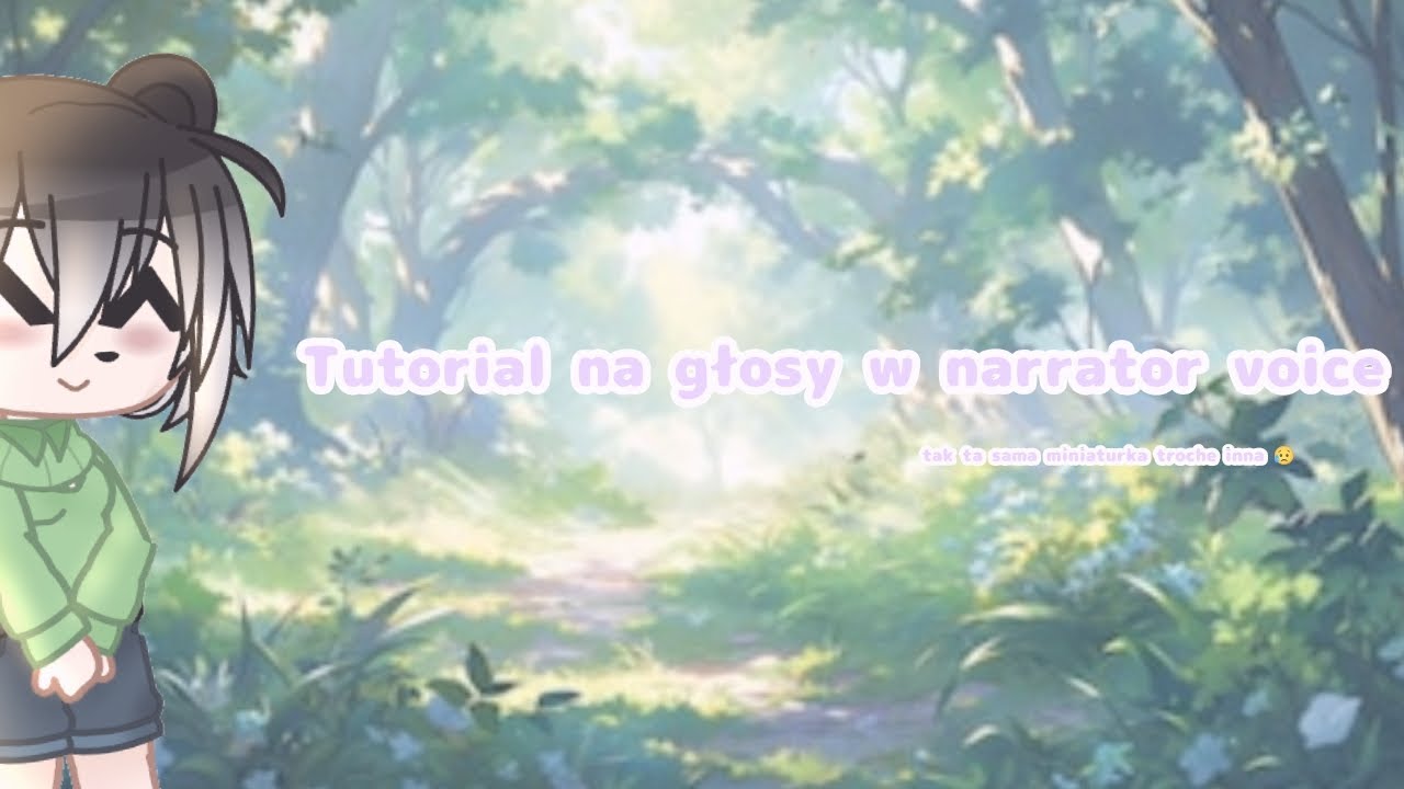 Tutorial na głosy w narrator voice|🪻| - YouTube