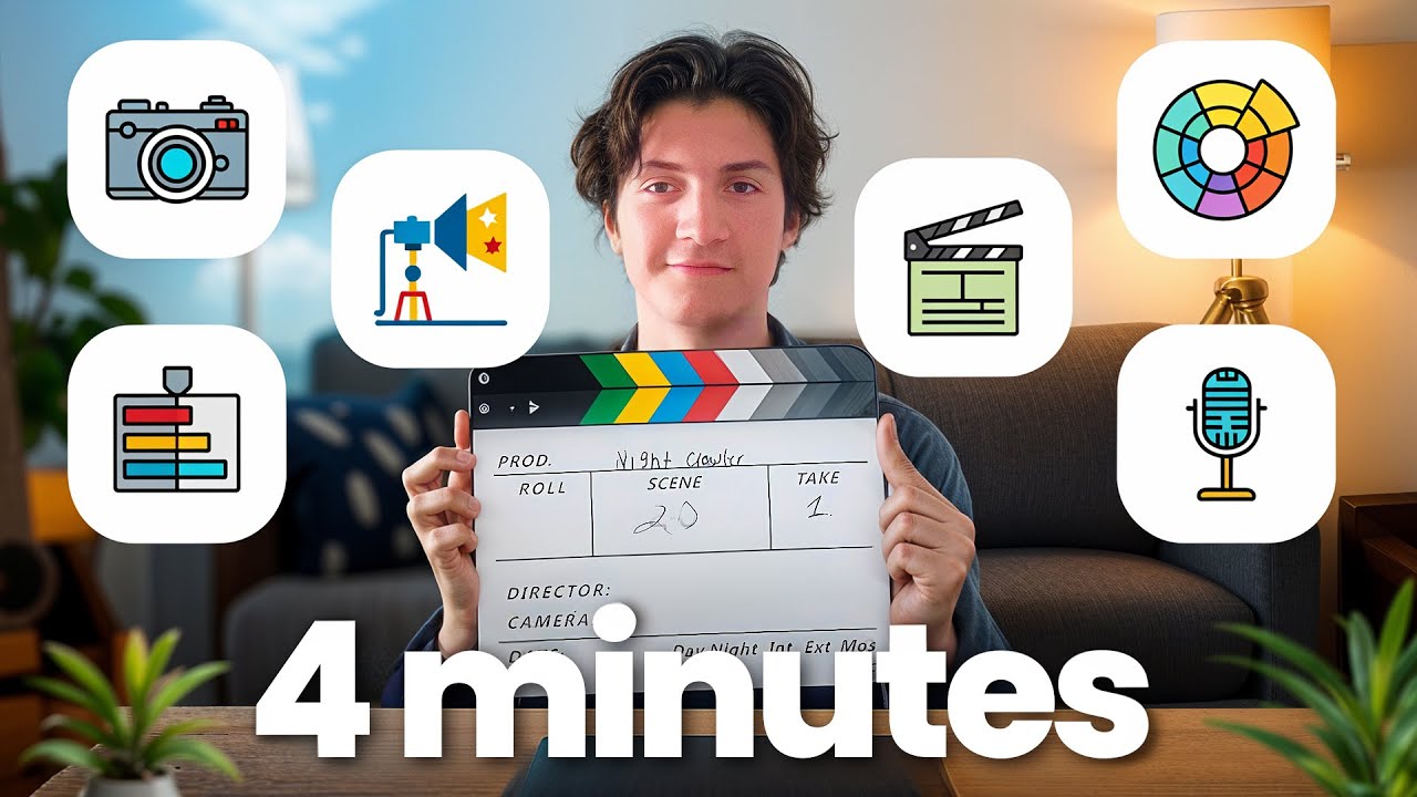 Filmmaking Basics: Everything you need to know in 4 minutes! - YouTube