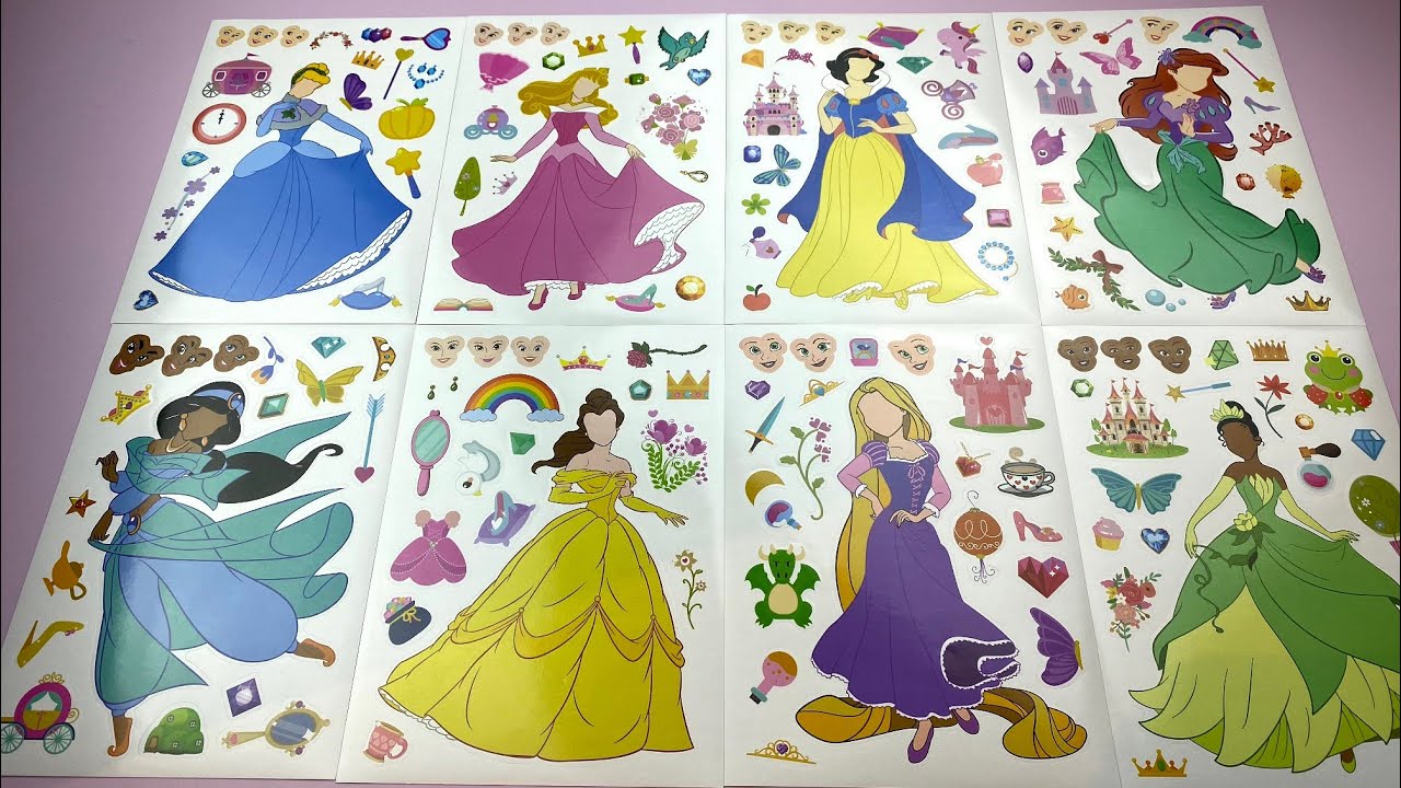 [Sticker play] Satisfying with stickers - YouTube