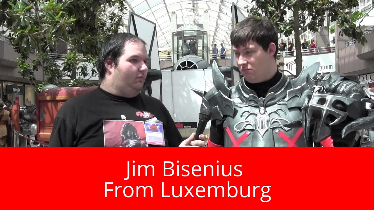Jim Bisenius from Luxembourg - Comic Con visits Portland 2016 - YouTube