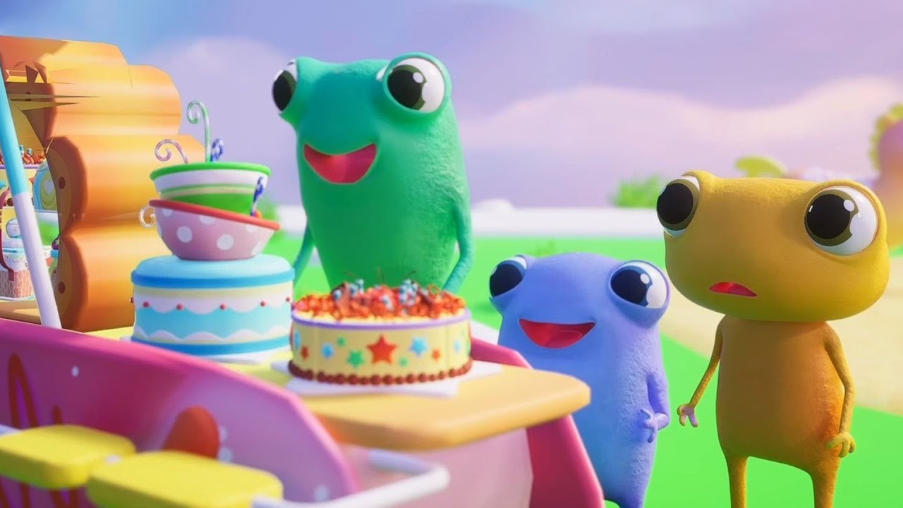 CHÚ ẾCH CON REMIX - HOẠT HÌNH CÁI BÁNH | CA NHẠC THIẾU NHI VUI NHỘN CHÚ ...