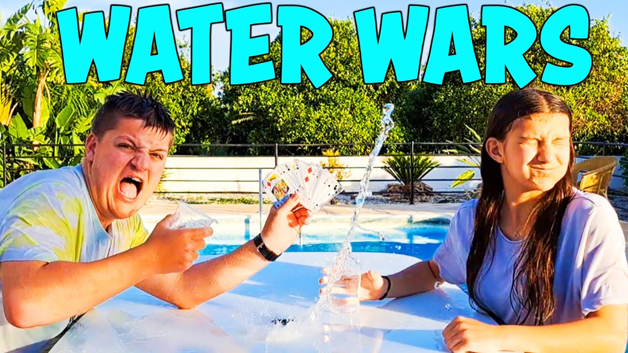Sis Vs Bro CRAZY Water Wars - YouTube