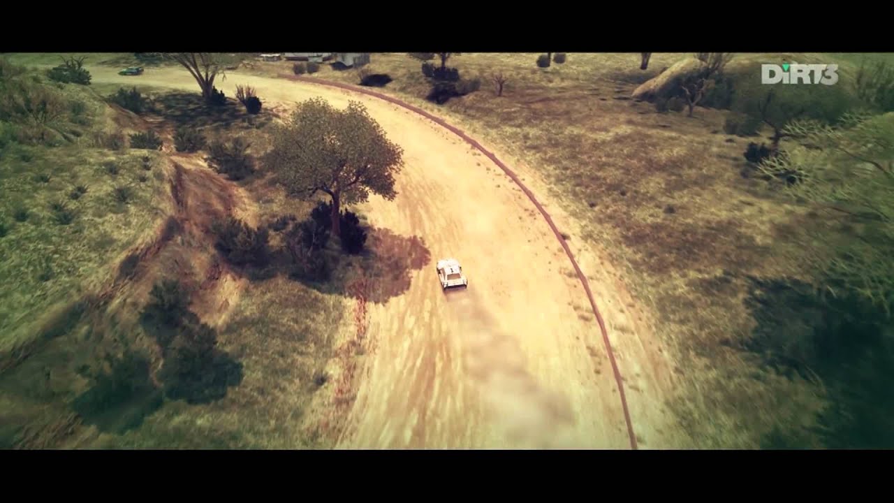 Dirt 3 New Camera Angle Mod - YouTube