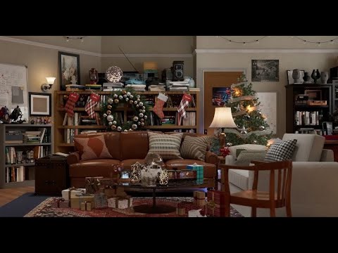 Rendering The Big Bang Theory Apartment |Sheldon's Living Room 3D ...
