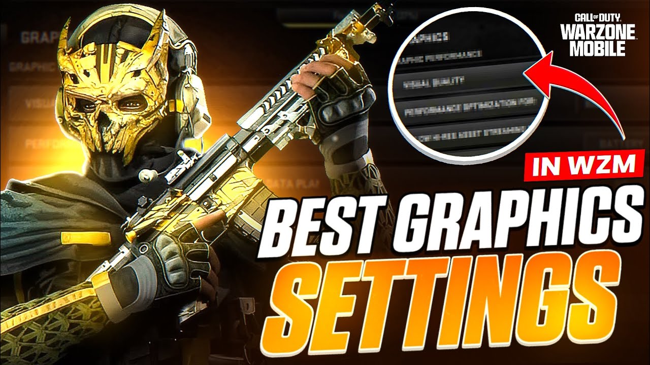 Best Graphics Settings for Call Of Duty Warzone Mobile | Best Settings ...