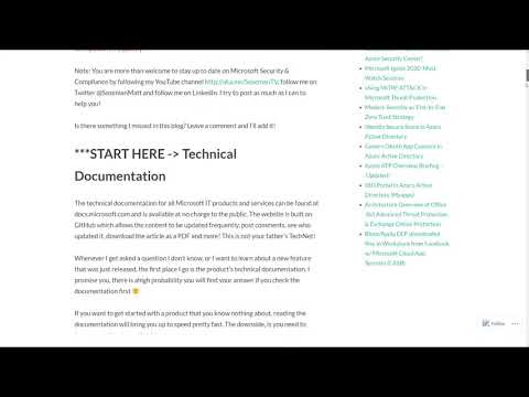 Guide to Training Resources for Microsoft Security/Compliance (Azure ...