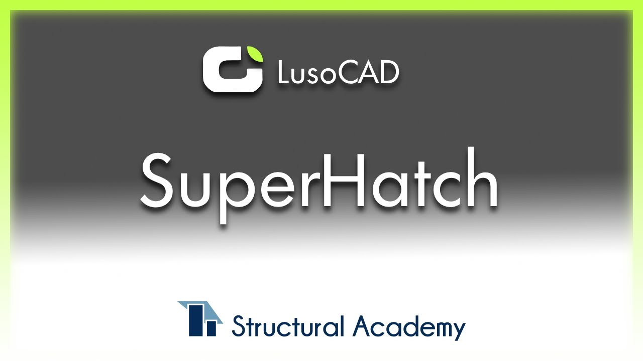 LusoCAD - SuperHatch - YouTube