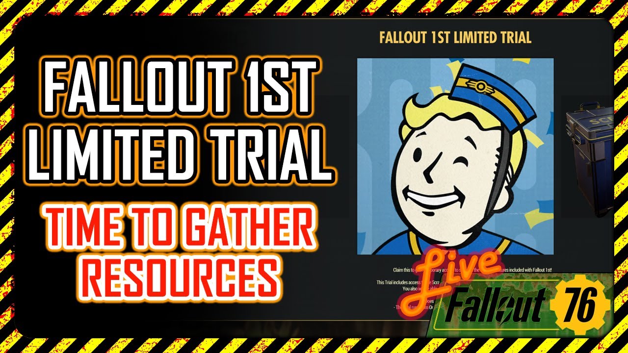 Fallout 76 Live Stream - Oct 25 - Spooky Scorched + Fallout 1st Limited ...