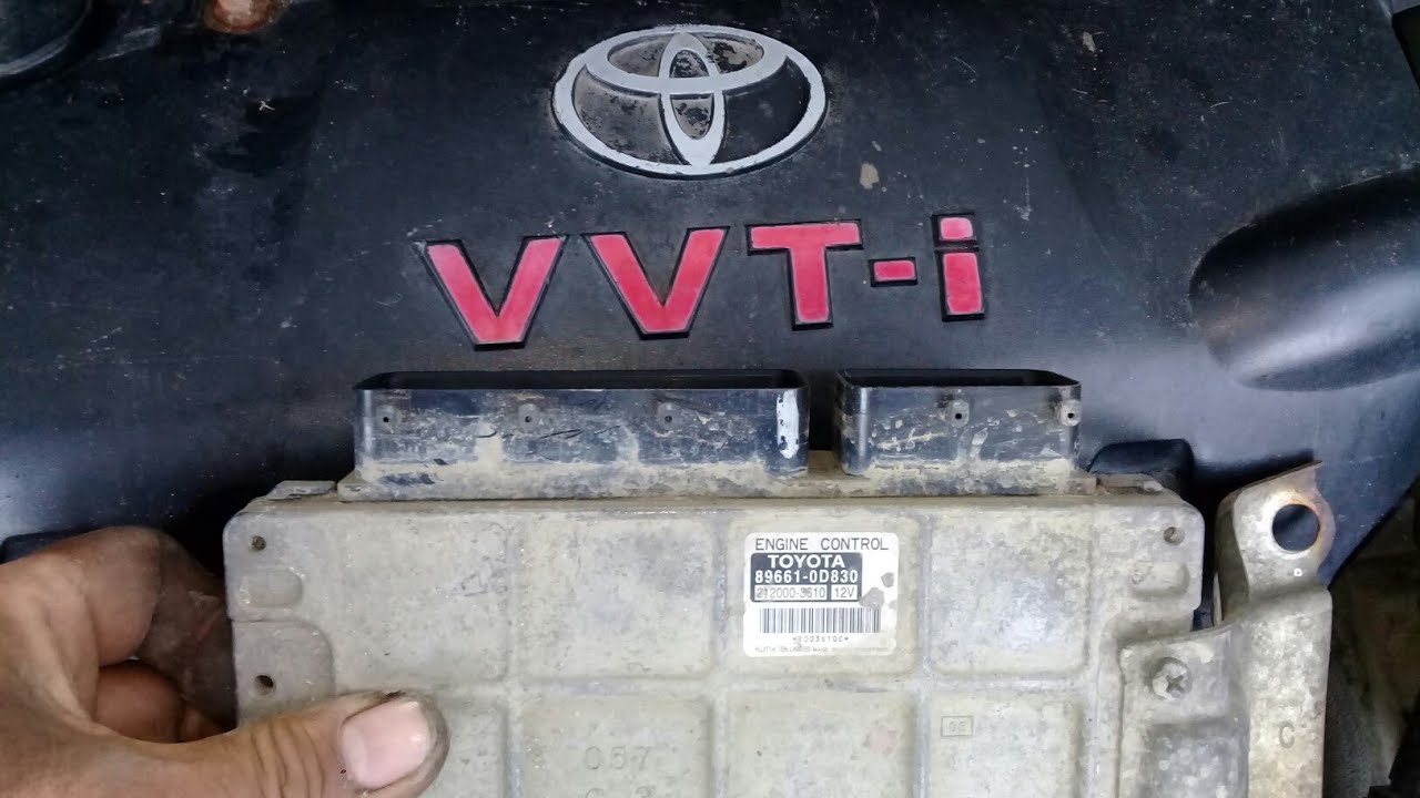 Toyota 2NZFE ECU - YouTube