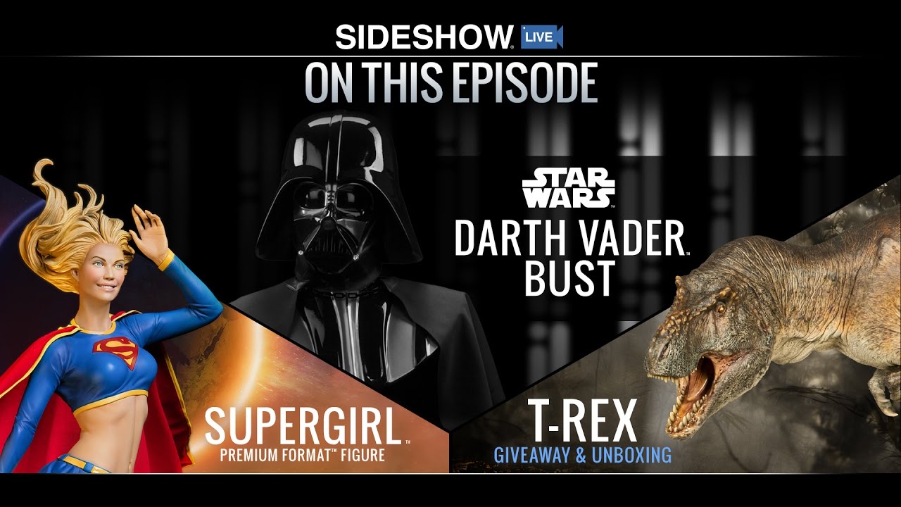 Sideshow Live T-Rex Statue Unboxing and Giveaway! - YouTube