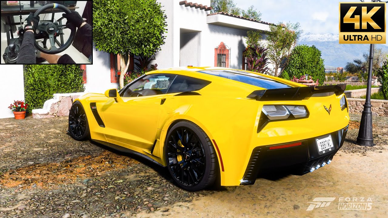 Chevrolet Corvette Z06 || Forza Horizon 5 || Logitech g29 gameplay ...