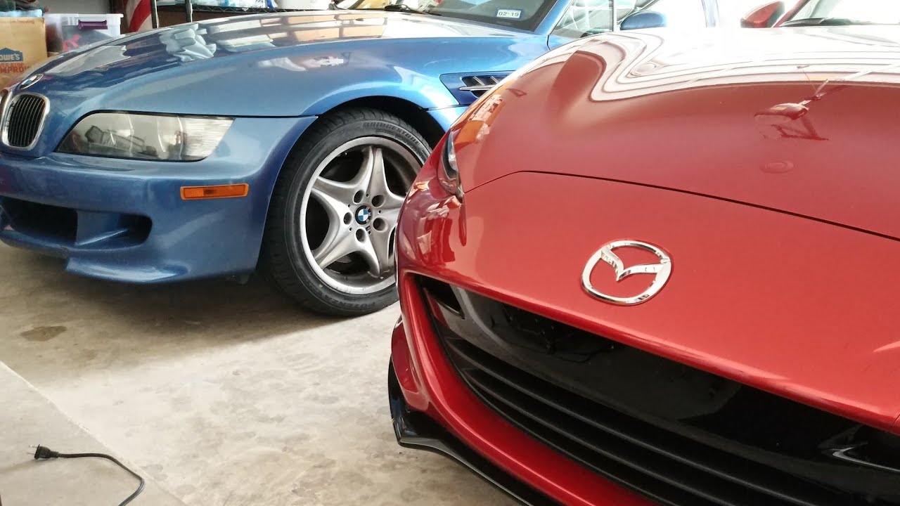 2019 Mazda Miata RF and 2000 BMW Z3 M Roadster - YouTube