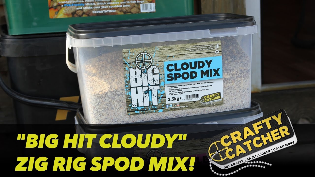 Спод Микс для Zig Rig "BIG HIT Cloudy" от Crafty Catcher - YouTube