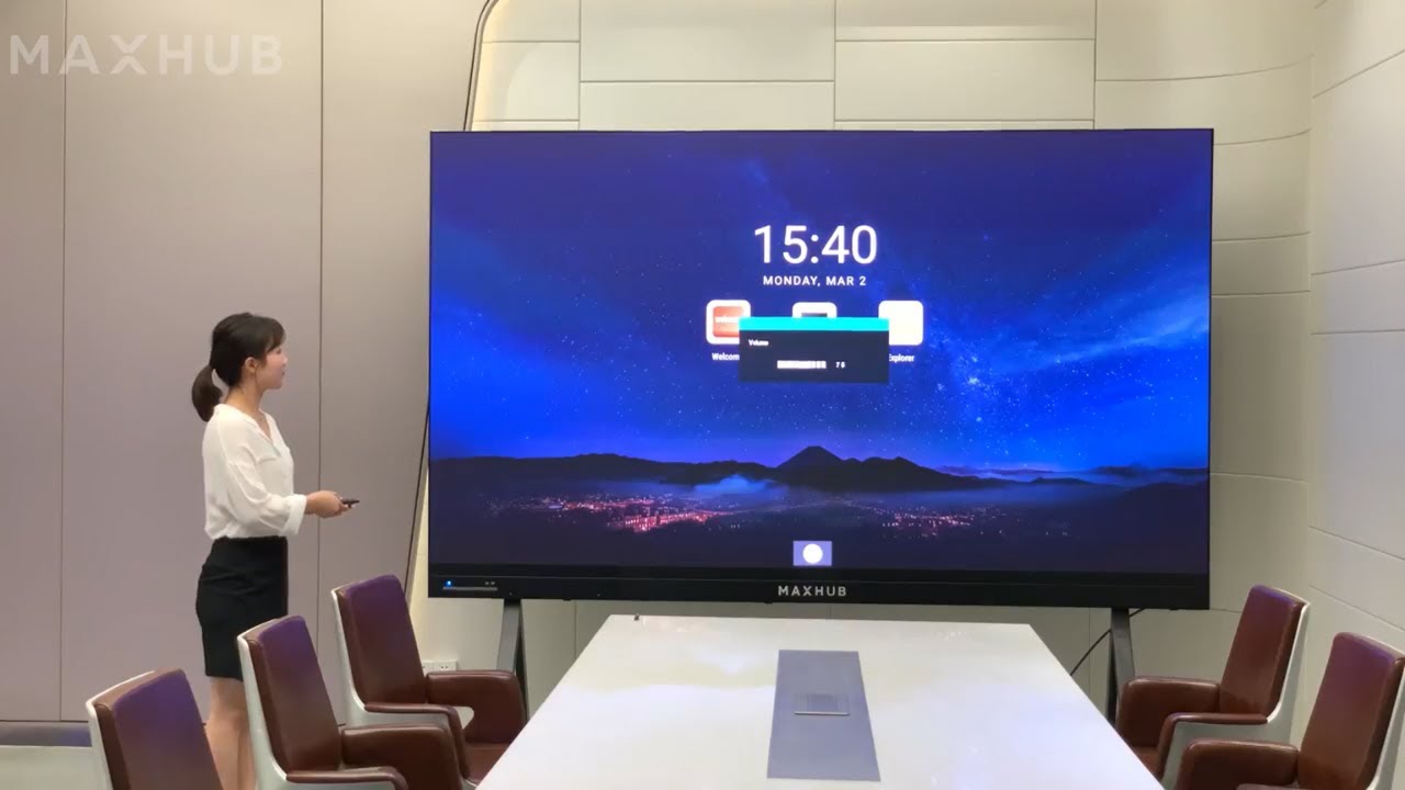 MAXHUB LED Wall Smart Remote - YouTube