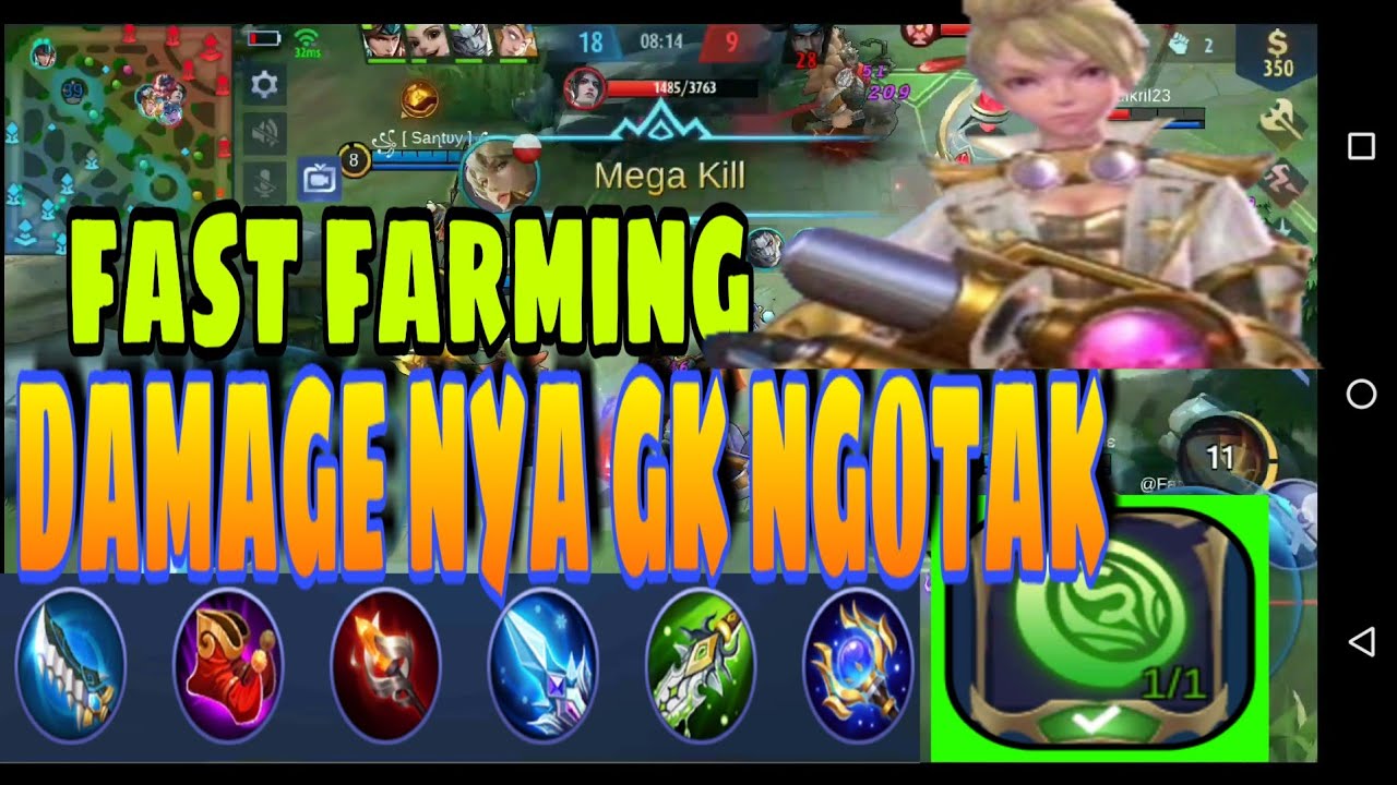 GAMEPLAY KIMMY | BEST BUILD | MOBILE LEGENDS - YouTube