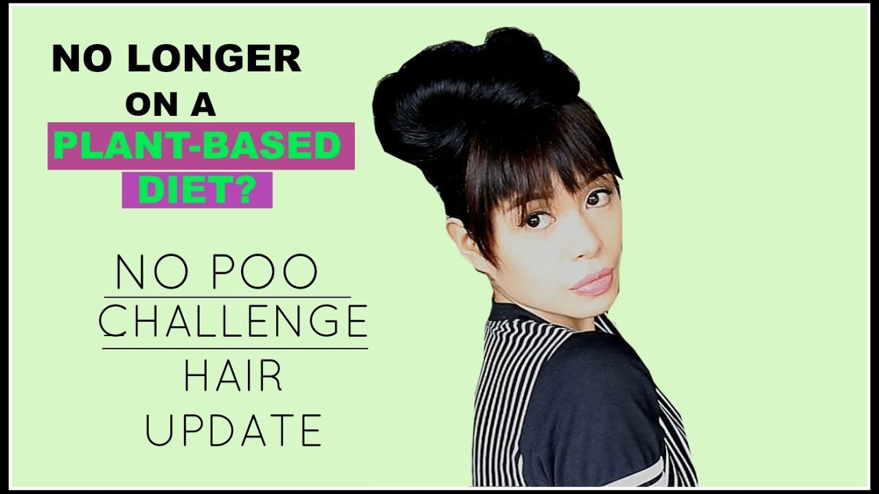 NO LONGER IN A PLANTBASED DIET? & HAIR UPDATE ON NOO POO CHALLENGE ...
