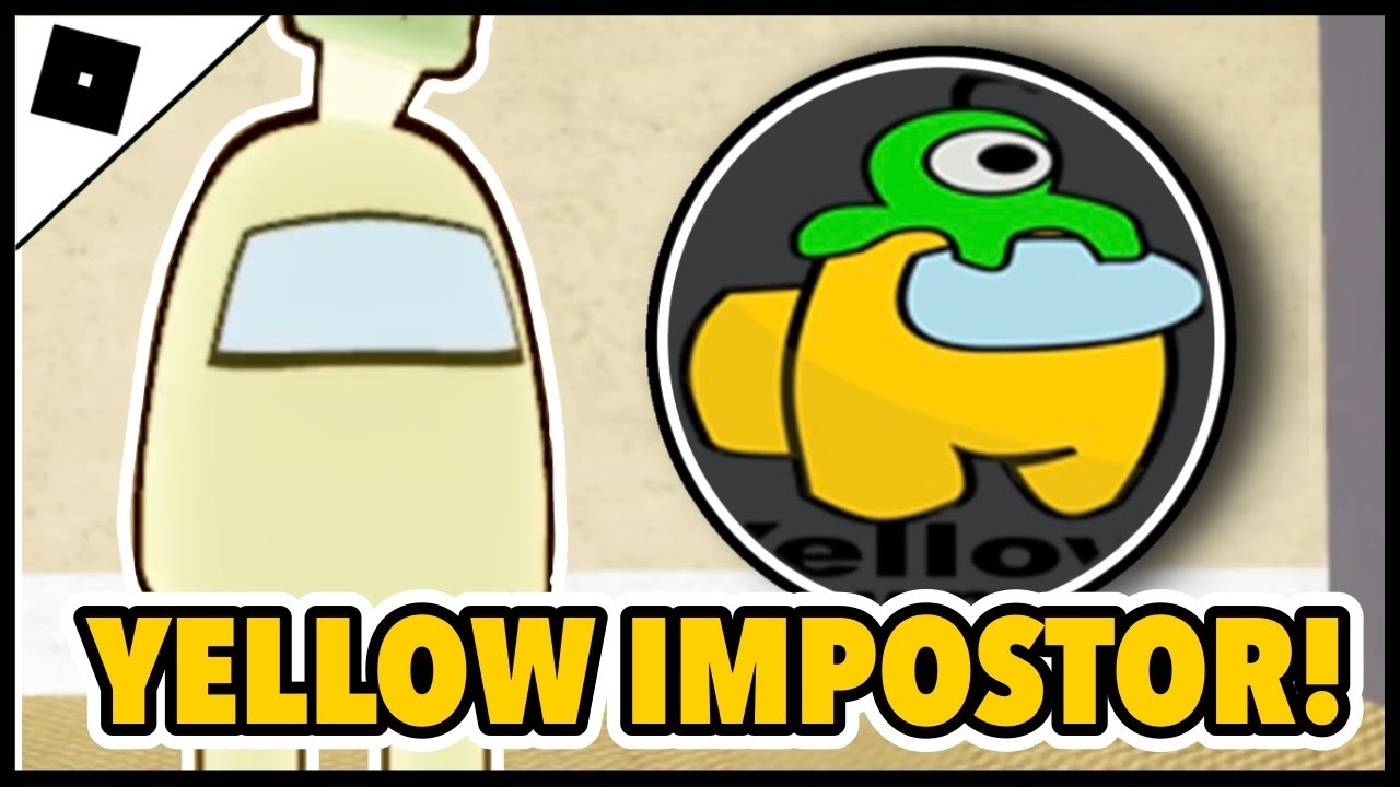 How to get the "YELLOW IMPOSTOR!" BADGE + YELLOW CREW MATE MORPH in ...