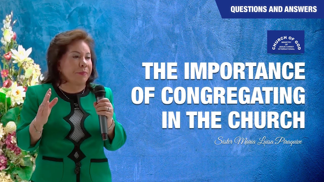 The importance of congregating in the Church - YouTube