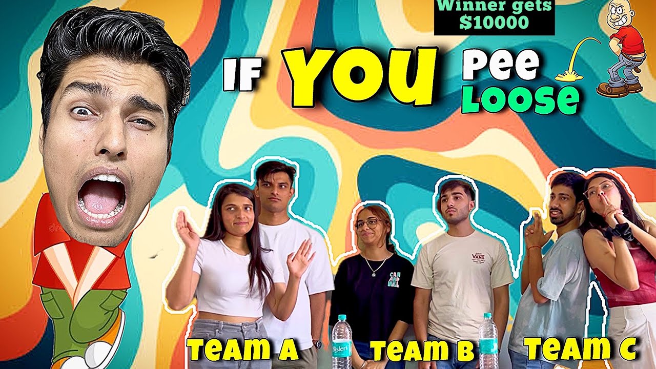 Last one to pee wins Rs10000 🤑| pee challenge | Munna Shubham Thakur ...