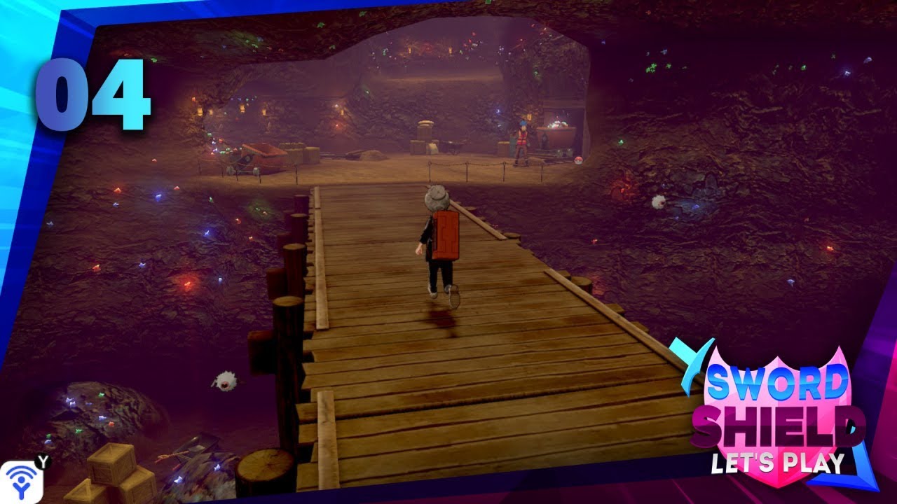 Pokemon Sword and Shield Part 4 GALAR MINES Gameplay Walkthrough - YouTube